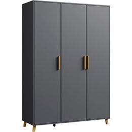 Rauch Dreht&uuml;renschrank &raquo;Kleiderschrank Schrank Garderobe SHINJO Breiten 93/140/187 cm&laquo; in 3 verschiedenen Ausstattungen BASIC/CLASSIC/PREMIUM, Griffe 