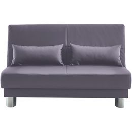Home Affaire Schlafsofa &raquo;Gina&laquo; mit einem Handgriff vom Sofa zum Bett braun 100% PU
