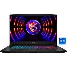MSI Gaming-Notebook &raquo;Katana 17 B13VFK-1297&laquo; 43,9 cm / 17,3 &prime;&prime; Intel Core i7 GeForce RTX 4060 1.000 GB SSD schwarz