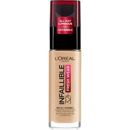 L'Or&eacute;al L'or&eacute;al Paris Damen L'OR&Eacute;AL PARIS Foundation &raquo;INFAILLIBLE 32H FRESH WEAR MAKE-UP FOUNDATION&laquo; wirkt bis zu 32 Stunden lang wie frisch aufgetragen braun