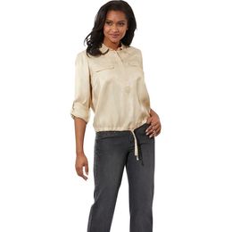 WITT WEIDEN Bluse in Beige - 52% | Gr&ouml;&szlig;e 38 | Damen-blusen
