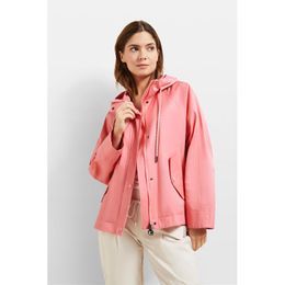 Bugatti Damen Bugatti Blouson mit Kapuze mit lockerer Passform rosa 42
