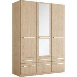 Priess Kleiderschrank &raquo;Schrank Garderobe W&auml;scheschrank Barcelona in 5 Breiten&laquo; viel Stauraum, ger&auml;umige Schubk&auml;sten, mit Spiegel, MADE IN GERMANY 