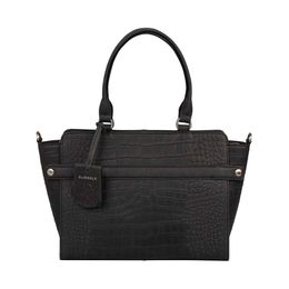 Burkely Leder-Henkeltasche "Casual Cayla" in Schwarz - (B)38 x (H)23 x (T)12 cm - 67% | Damen-taschen