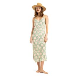 Roxy Damen Sommerkleid &raquo;Stay Sunny&laquo; gr&uuml;n L, US-Gr&ouml;&szlig;en