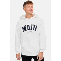 Derbe Hoodie in Wei&szlig; - 50% | Gr&ouml;&szlig;e XL | Herren-sweatshirts-jacken