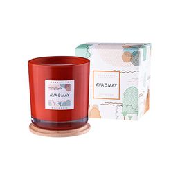 AVA & MAY AVA & MAY Duftkerze "Marrakesh" in Rot - 500 g - 54% | Kerzen-vasen