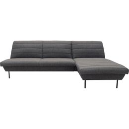 LOOKS by Wolfgang Joop Ecksofa &raquo;LOOKS IX L-Form&laquo; Quersteppung, ohne Armlehnen blau 70% Polyester (recycelt), 30% Polyester