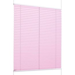 K-home Plissee &raquo;Plissee Klemmfix FLORIDA Stripe mit patentiertem Design&laquo; Lichtschutz ohne Bohren verspannt patentiertes Design