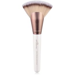 Luvia Cosmetics Damen Konturpinsel &raquo;Prime Contour&laquo; F&auml;cher-Form, Bzrau-Pinselhaar, f&uuml;r Cream Contour und Puder. wei&szlig;