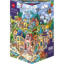 Heye Puzzle &raquo;Happytown, Berman&laquo; Made in Europe bunt Pappe