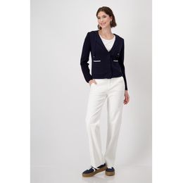monari Sweat-Blazer in Dunkelblau - 69% | Gr&ouml;&szlig;e 42 | Damenjacken