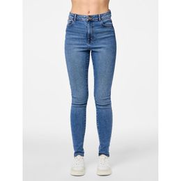 Pieces Damen Pieces Skinny-fit-Jeans &raquo;PCDANA HW SKINNY JEANS MB402 NOOS&laquo; blau XS (34), L&auml;nge 32