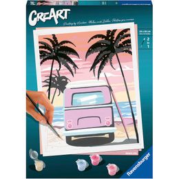 Ravensburger Malen nach Zahlen &raquo;CreArt, Beach Life&laquo; Made in Europe bunt