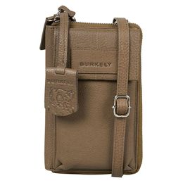 Burkely Leder-Handytasche "Soft Skylar" in Taupe in Hellbraun - (B)11 x (H)18 x (T)4 cm - 55% | Damen-handytaschen