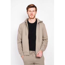 William de Faye Sweatjacke in Beige - 73% | Gr&ouml;&szlig;e 50 | Herren-sweatshirts-jacken