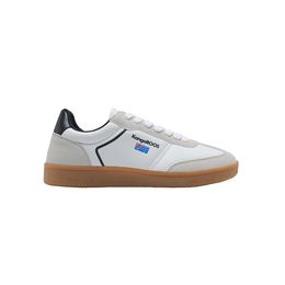 Kangaroos Sneakers "K-Nes Larry" in Wei&szlig;/ Beige/ Schwarz - 42% | Gr&ouml;&szlig;e 44 | Damen-sneakers