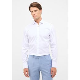 Eterna Herren Langarmhemd &raquo;SLIM FIT&laquo; NON IRON (b&uuml;gelfrei) wei&szlig; 40, Normalgr&ouml;&szlig;en