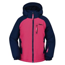 Peek U Ski-/ Snowboardjacke "Litzy" in Pink/ Dunkelblau - 56% | Gr&ouml;&szlig;e 116 | Kinder-outdoor-jacken