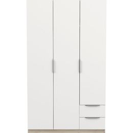 Demeyere Group Kleiderschrank &raquo;Ghost&laquo; Breite ca. 120cm, H&ouml;he ca. 200cm wei&szlig; Holzwerkstoff