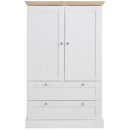 OTTO home Kleiderschrank &raquo;Binz, W&auml;scheschrank, Mehrzweckschrank, skandinavischer Landhausstil&laquo; B/H/T ca. 84/130/35 cm, viele Stauraumm&ouml;glichkeiten, 