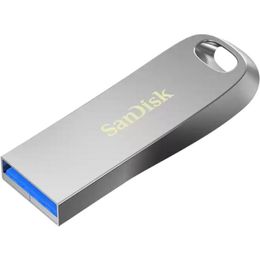 Sandisk USB-Stick &raquo;Ultra Luxe 64GB, USB 3.2, 150 MB/s&laquo; (64GB GB USB 3.2 Lesegeschwindigkeit 150 MB/s) silber Speicherkapazit&auml;t: 64 GB