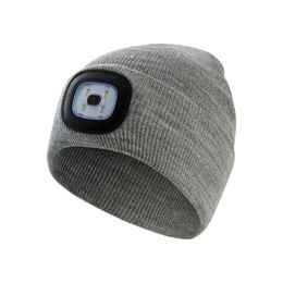 Chillouts Jungen Chillouts Beanie &raquo;ChillLight Hat&laquo; M&uuml;tze mit integriertem Licht grau