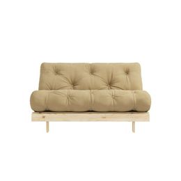 Karup Design Daybett &raquo;Roots Sofa Bed, Schlafsofa, Daybett, Bettfunktion, FSC -Massivholz&laquo; Erh&auml;ltlich in Breite 90 cm, 140 cm oder 160 cm, Inkl. Futonmatratze. 