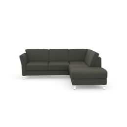 Sit & More sit&more Ecksofa &raquo;Visby L-Form&laquo; Wahlweise mit Bettfunktion und Stauraum, frei im Raum stellbar grau