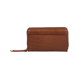 Burkely Leder-Geldb&ouml;rse "Casual Carly" in Cognac - (B)15 x (H)9 x (T)2 cm - 64% | Portemonnaies-etuis