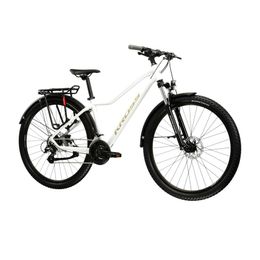 Mountainbike &raquo;Lea 2.0 wei&szlig; 21 G&auml;nge mit Beleuchtung&laquo; 21 Gang Shimano ALTUS M310 Schaltwerk Kettenschaltung Mountainbike