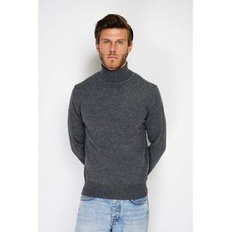 William de Faye Rollkragenpullover in Anthrazit - 74% | Gr&ouml;&szlig;e 48 | Herren-plussize