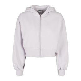Urban Classics Damen Urban Classics Sweatjacke &raquo; Damen Ladies Short Oversized Zip Jacket&laquo; 1 Stk. 5XL