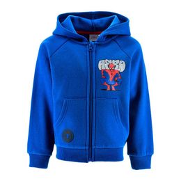 Spiderman Sweatjacke "Spiderman" in Blau - 60% | Gr&ouml;&szlig;e 128 | Kinder-sweatshirts-jacken