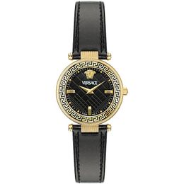Versace Damen Quarzuhr &raquo;REVE&laquo; Armbanduhr, Damenuhr, Saphirglas, Swiss Made, analog schwarz