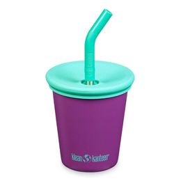 Klean Kanteen Kinderbecher "Kanteen Kid" in Lila/ T&uuml;rkis - 296 ml - 40% | Gedeckter-tisch