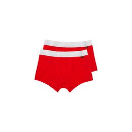 Alpha Industries Herren Boxer &raquo;AI Tape Underwear 2 Pack&laquo; rot