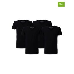 McGregor 4er-Set: Shirts in Schwarz - 56% | Gr&ouml;&szlig;e XL | Herren-plussize
