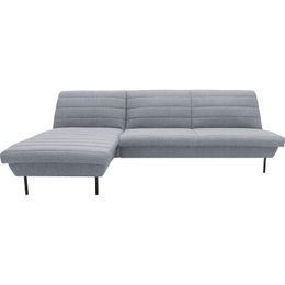 LOOKS by Wolfgang Joop Ecksofa &raquo;LOOKS IX L-Form&laquo; Quersteppung, ohne Armlehnen blau 70% Polyester (recycelt), 30% Polyester