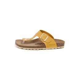 billowy Leder-Zehentrenner in Gelb - 54% | Gr&ouml;&szlig;e 39 | Damen-sandalen