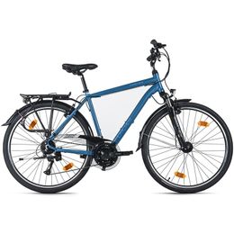 Dacapo Trekkingrad &raquo;Firenze 200 Blau 24 G&auml;nge RH 53 cm&laquo; 24 Gang Shimano Acera Schaltwerk Kettenschaltung Trekkingrad