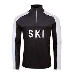 Dare 2b Funktionsshirt "Ski" in Schwarz/ Wei&szlig; - 69% | Gr&ouml;&szlig;e XL | Herren-sportshirts