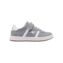 Kangaroos Sneakers "K-CA Miles EV" in Grau/ Wei&szlig; - 42% | Gr&ouml;&szlig;e 25 | Kindersneakers