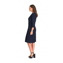 HERMANN LANGE Collection Damen HERMANN LANGE Collection Jerseykleid Sommerkleid mit Glitzerdetails blau 46, N-Gr