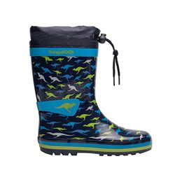 Kangaroos Gummistiefel "K-Rain" in Dunkelblau - 36% | Gr&ouml;&szlig;e 28 | Kinder-outdoor-sport-schuhe