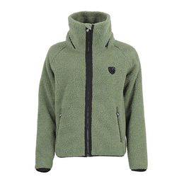 Peak Mountain Fleecejacke "Amay" in Khaki - 64% | Gr&ouml;&szlig;e L | Damenjacken