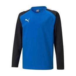 Puma Trainingsshirt in Blau/ Schwarz - 52% | Gr&ouml;&szlig;e 176 | Kinder-oberteile