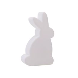 8 Seasons LED-Dekoleuchte "Shining Rabbit" in Wei&szlig; - (B)6,6 x (H)11,5 cm - 33% | Lichterketten-dekobeleuchtung