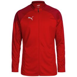 Puma Sportjacke Herren Gr&ouml;&szlig;e XXL rot / wei&szlig;