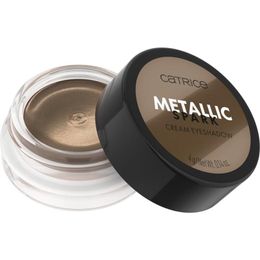 Catrice Damen Lidschatten &raquo;Metallic Spark Cream Eyeshadow&laquo; Wischfest, lange Haltbarkeit, cremig, metallisch funkelndes Finish. braun